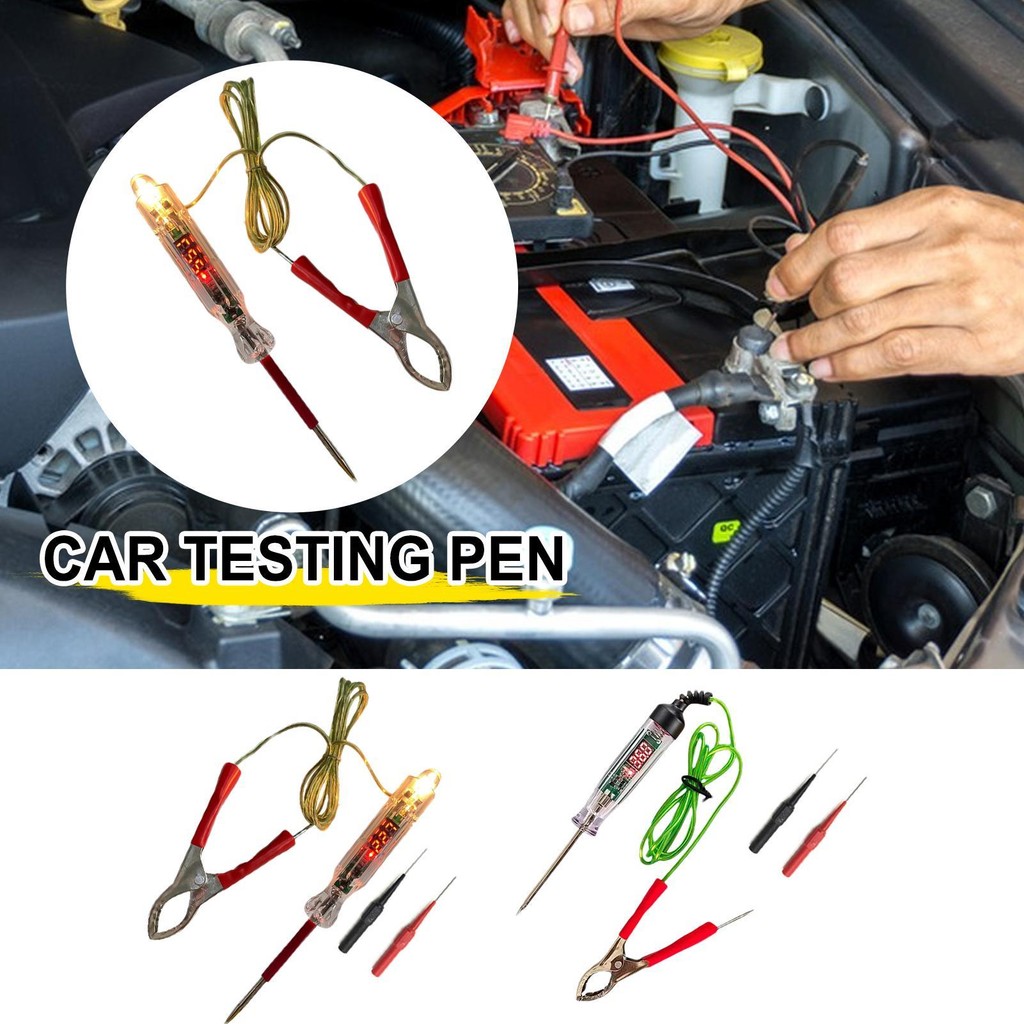 Fuse Tester Digital LED Circuit Tester Electrical Voltage Detection ...
