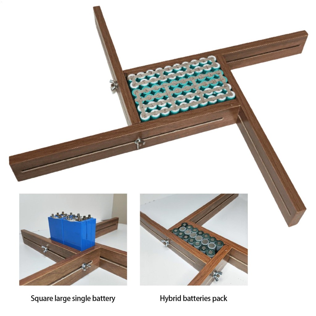 Adjustable Battery Bracket Durable Battery Fixture Frame with Screws ...