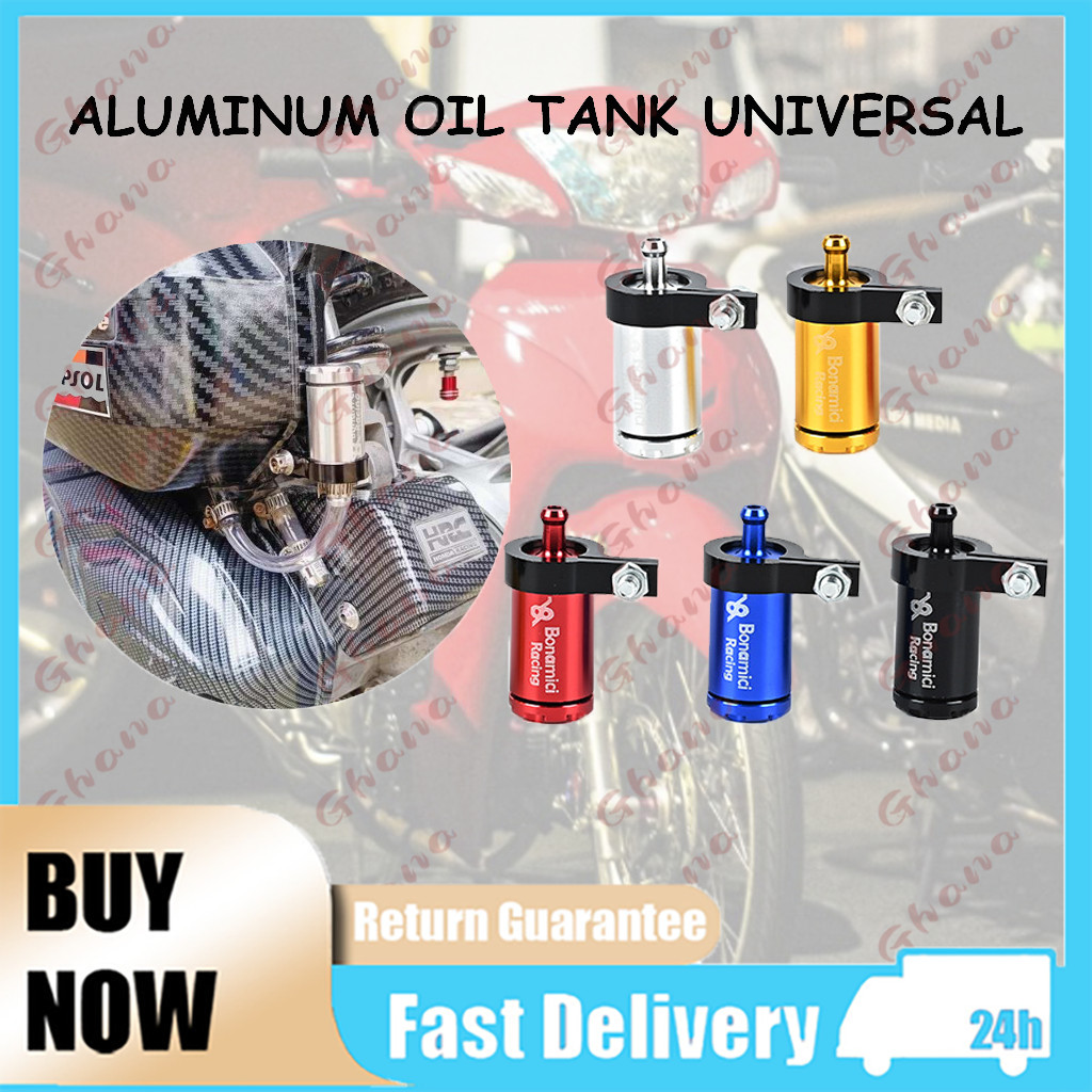 CNC Aluminum Oil Tank Universal Motorcycles Racing Oil Tank Racing Oil ...
