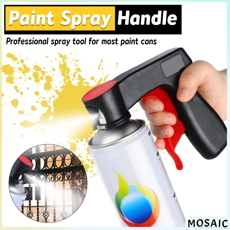 Spray Paint Can Handle Plastic Hand Grip Sprays Can Holder Trigger ...