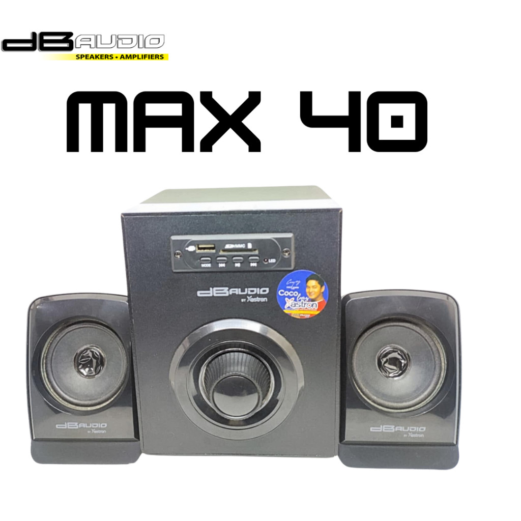 Astron Max 40 , 2.1 Home Theater Subwoofer System , 4inch Woofer , 300 ...