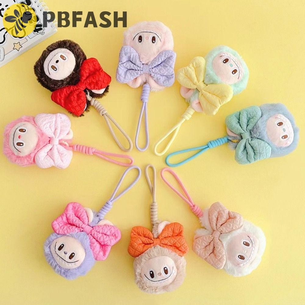 PBFASH Labubu Rabbit Plush Keychain, Decor Backpack Charms Bow Rabbit ...