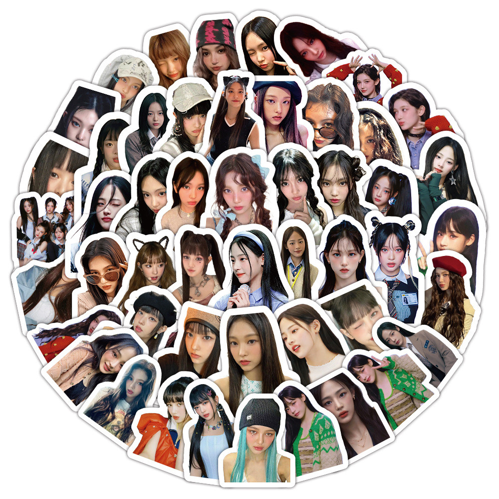 103PCS KPOP Girls Group NewJeans Graffiti Stickers for Bicycle Hand ...