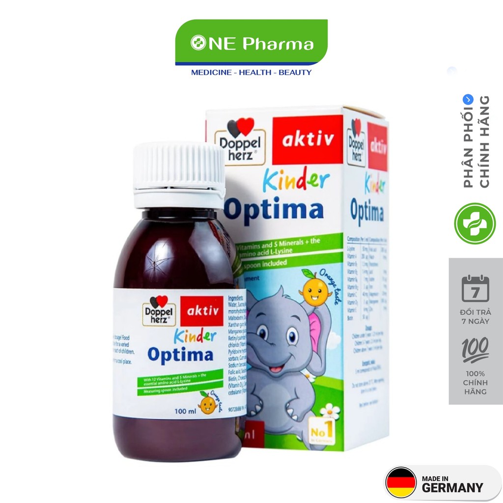 Doppelherz Kinder Optima baby vitamin supplement syrup helps your baby ...