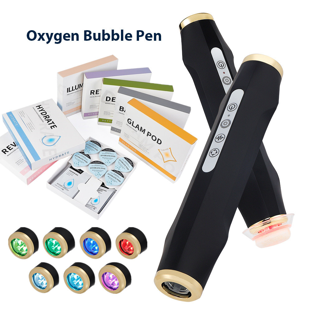 Oxygen Bubble Pen CO2 Oxygen Portable Facial Machine CO2 Gel Facial ...