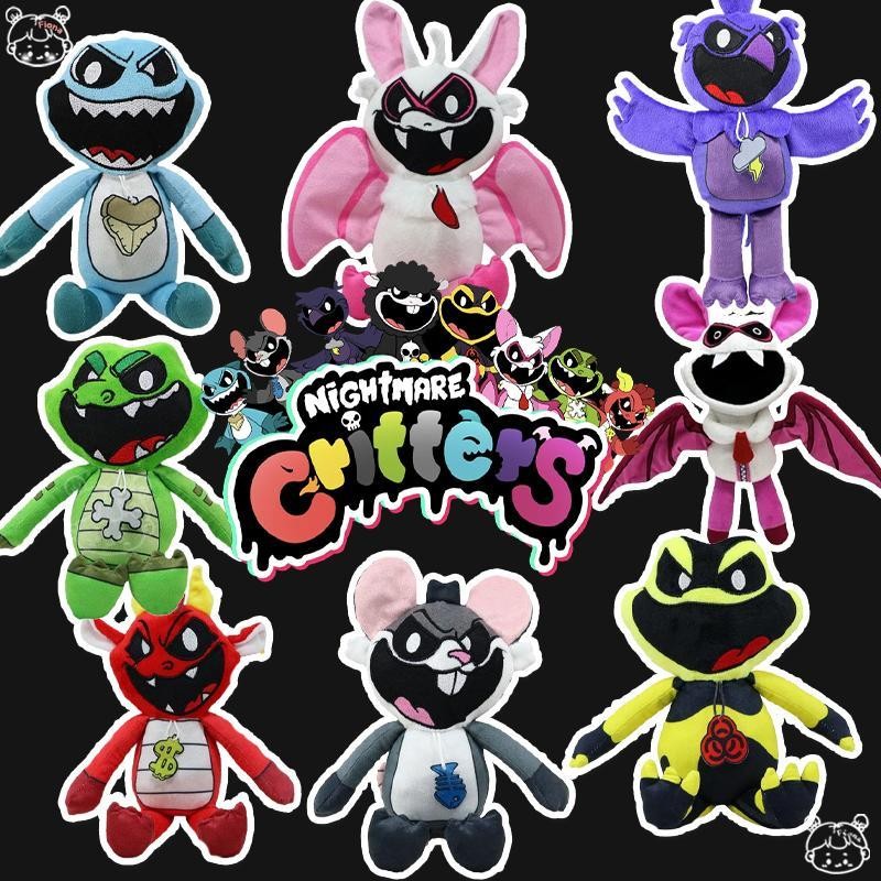 Poppy Playtime Chapter4 Nightmare Critters Stuffed Animal Plush Game ...