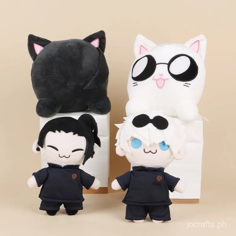 Stuffed Anime Jujutsu Kaisen 15cm Gojo and Geto Plush Doll Toys for ...
