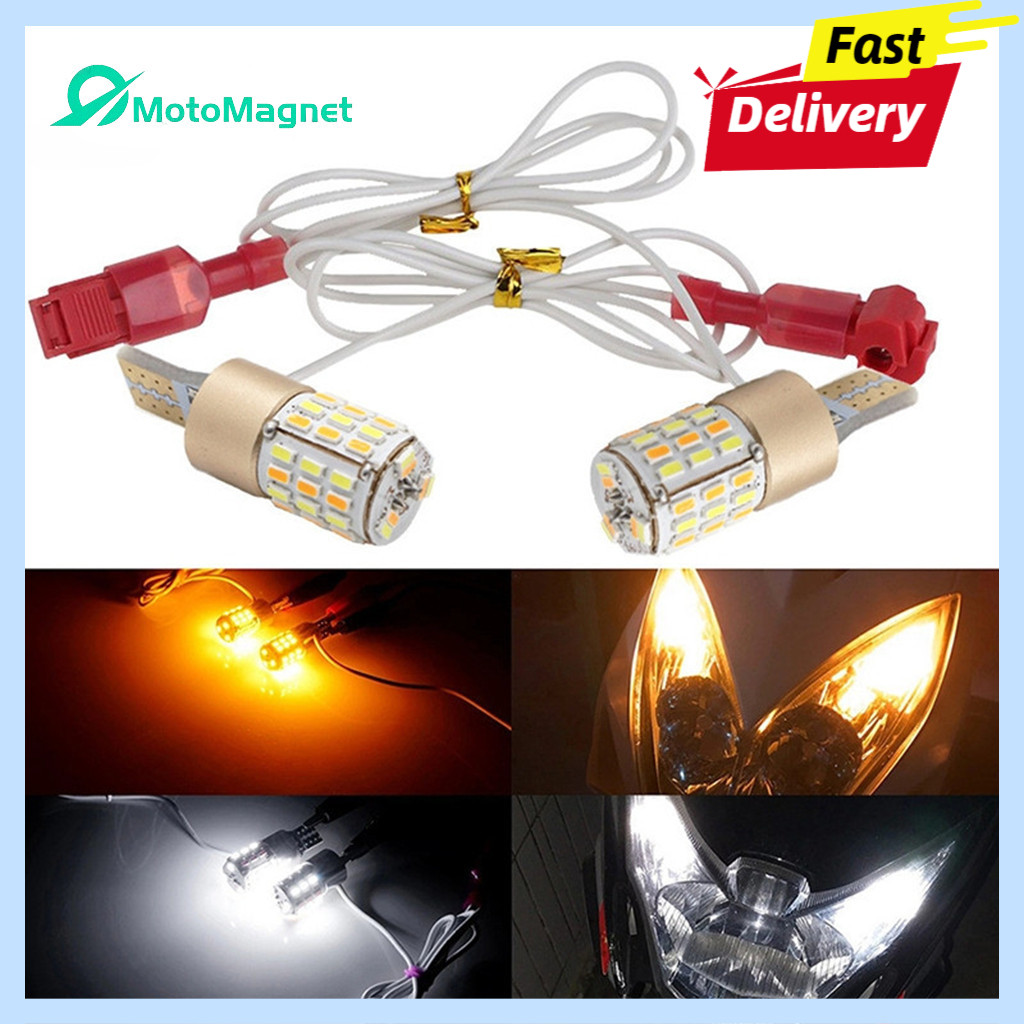 Dual Contact Signal Light Park Light T15 Led 2Pcs | Shopee Philippines
