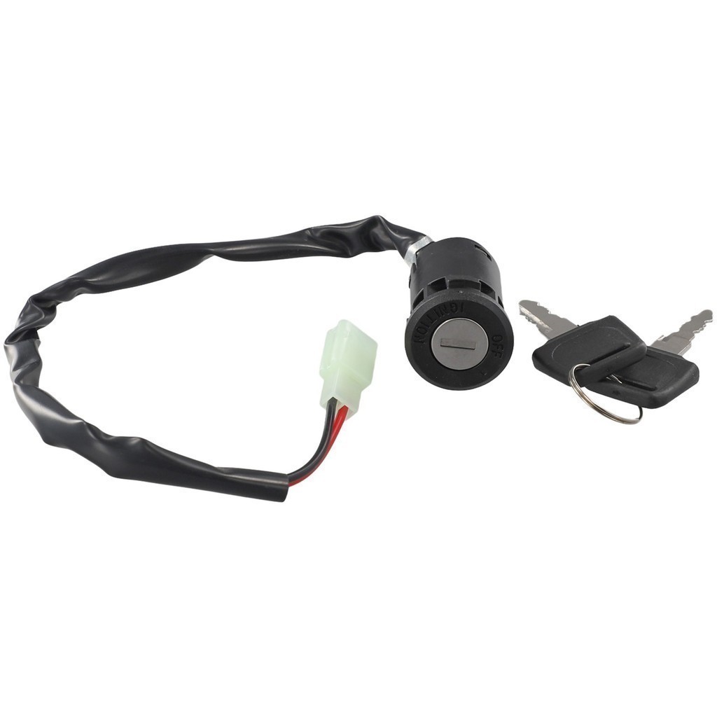【KNWH1-PH】 Ignition Key Switch Moped Electric Motorcycle 2 Wire On/Off ...