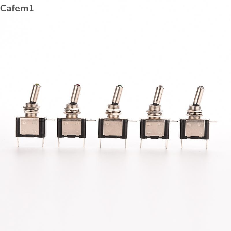 Cfph LED Lighted Toggle Switch Rocker 12V 20A ON OFF Car Truck ATV ...