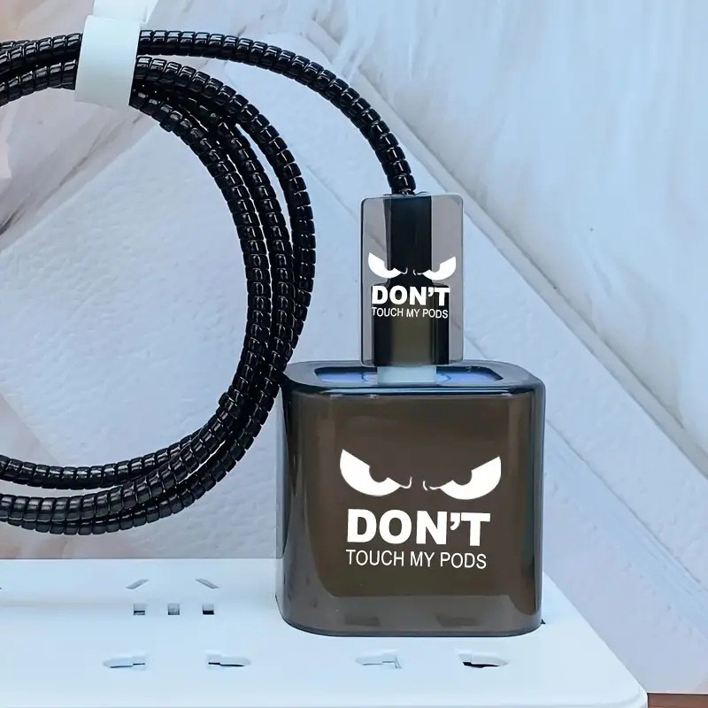 Personality Cute Pattern DIY 18w/20w Charger Protector Set Charger Case ...