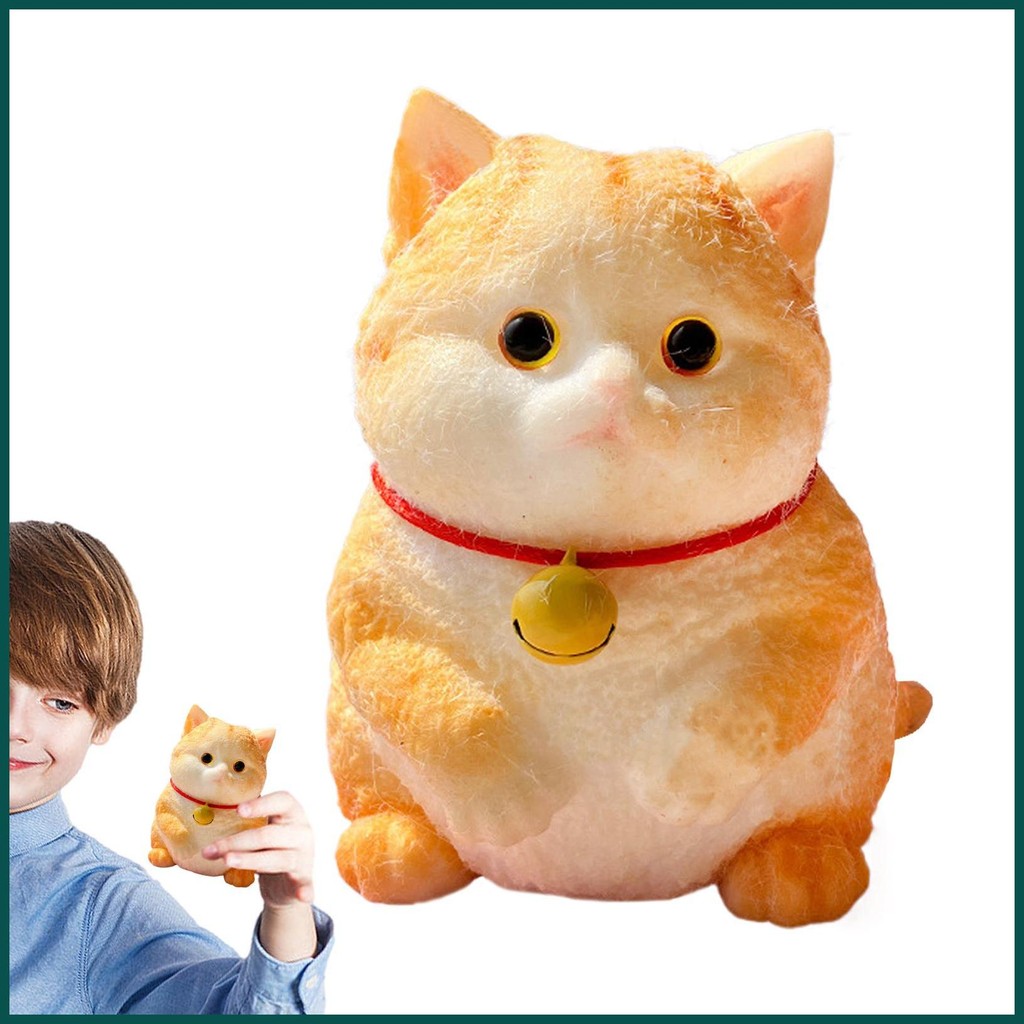 Antistress Cat Toy Animal Cat Squeeze Toy Pinching Cat Soft Relief ...