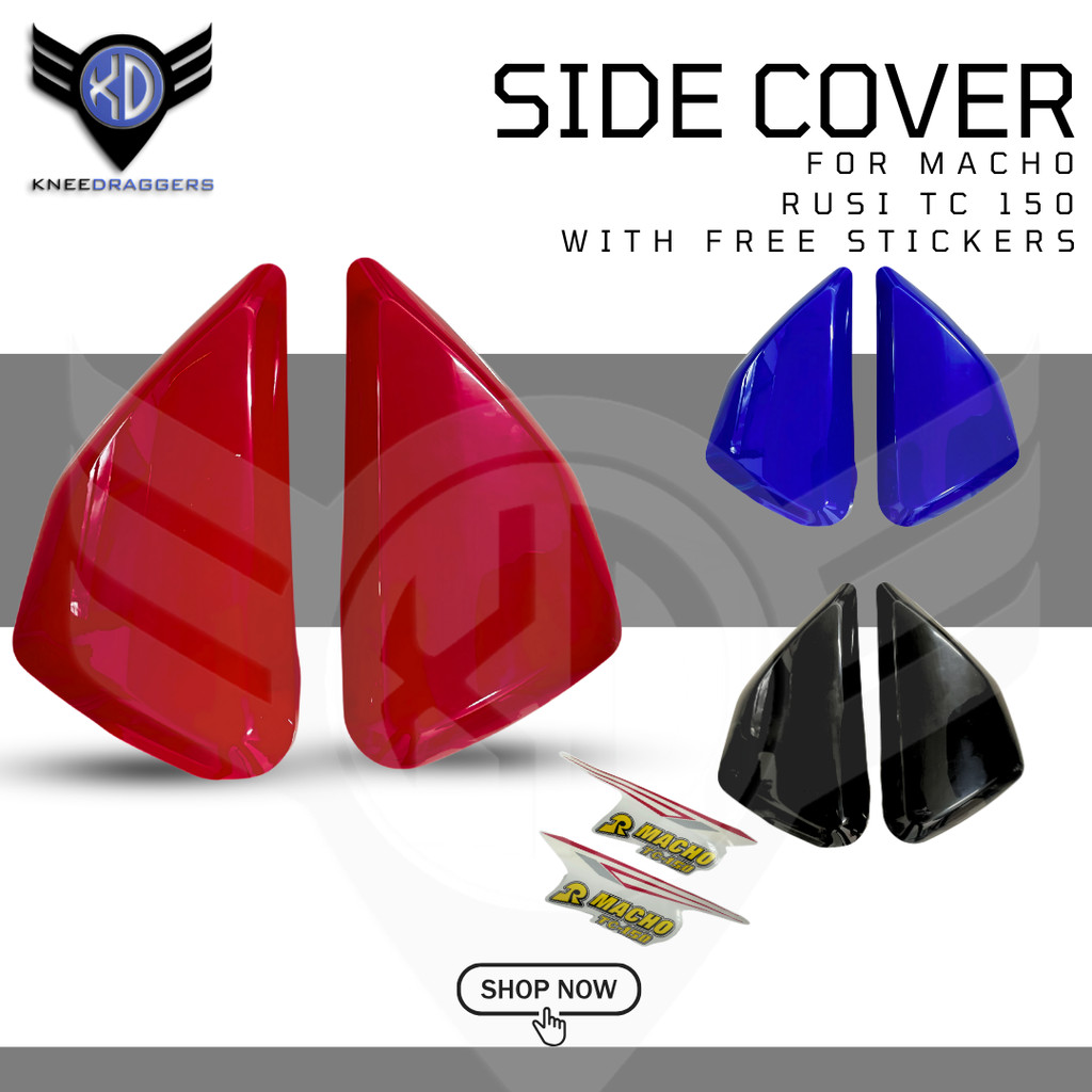 RUSI MACHO TC 150 WITH FREE STICKER SIDE COVER | Shopee Philippines