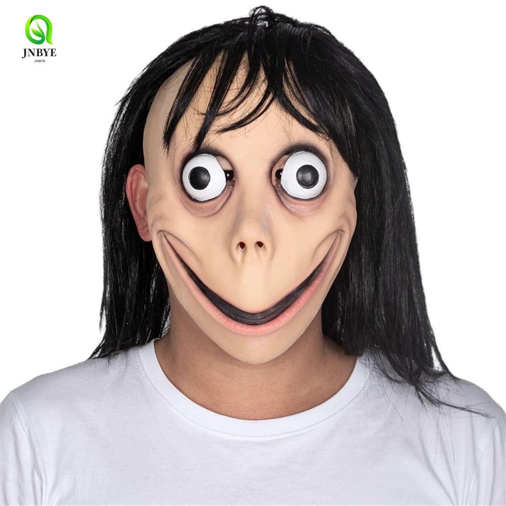 JNBYE Halloween Ghost Mask, Cosplay Scary Momo Scary Mask, Stage ...