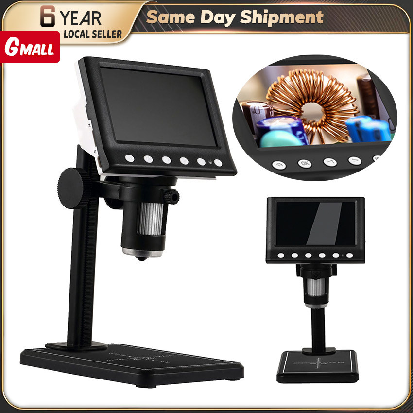 4.3in DM7 Digital Industrial Microscope 1080P HD Portable Microscope ...
