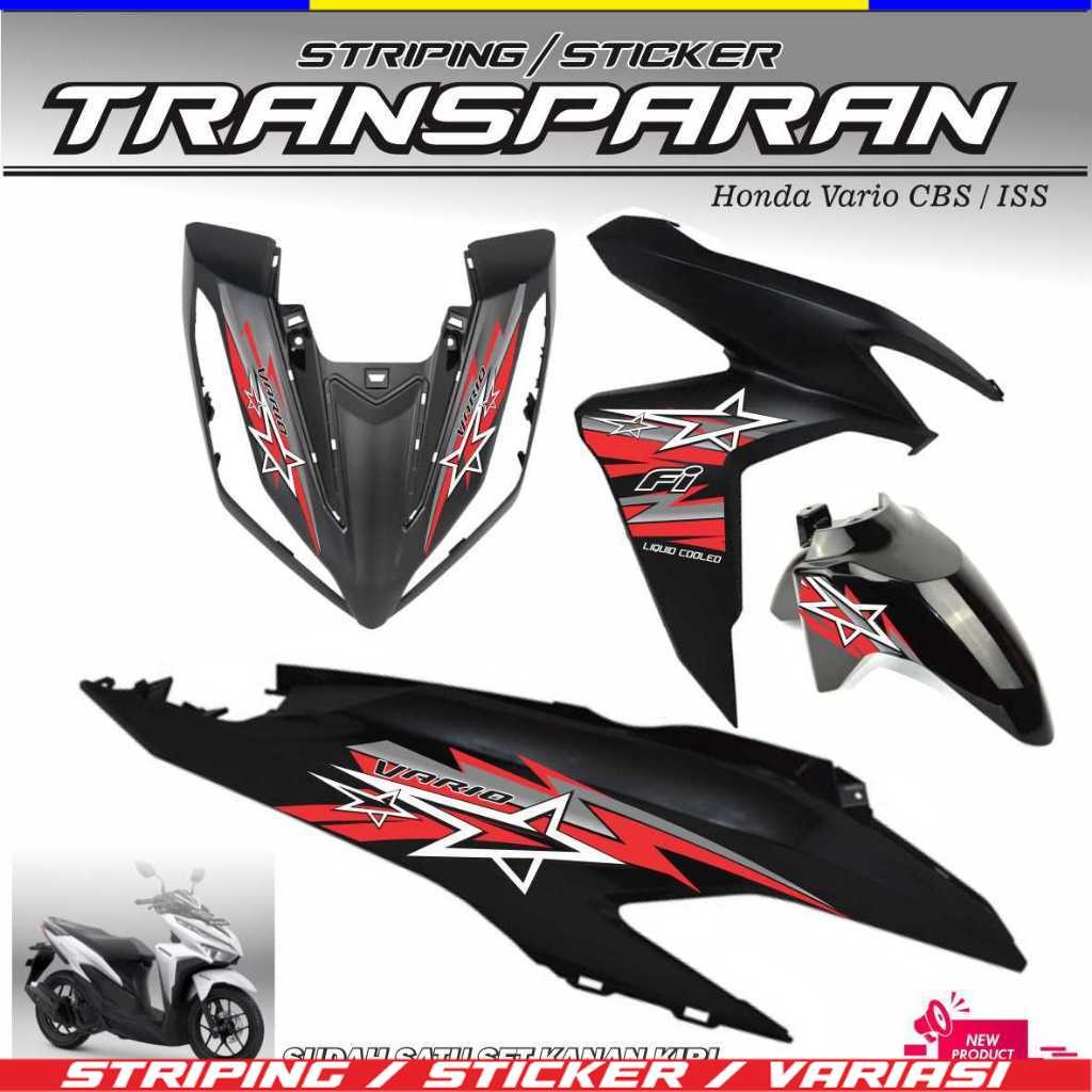 Motif Striping Uv Transparent Sticker Vario GEN1 125/150 Striping ...