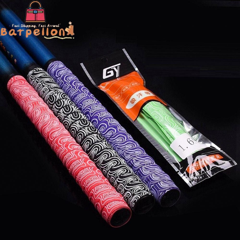 BARPELLON Racket Grip Tape, Anti Slip Thickened Fishing Rod Sweatband ...