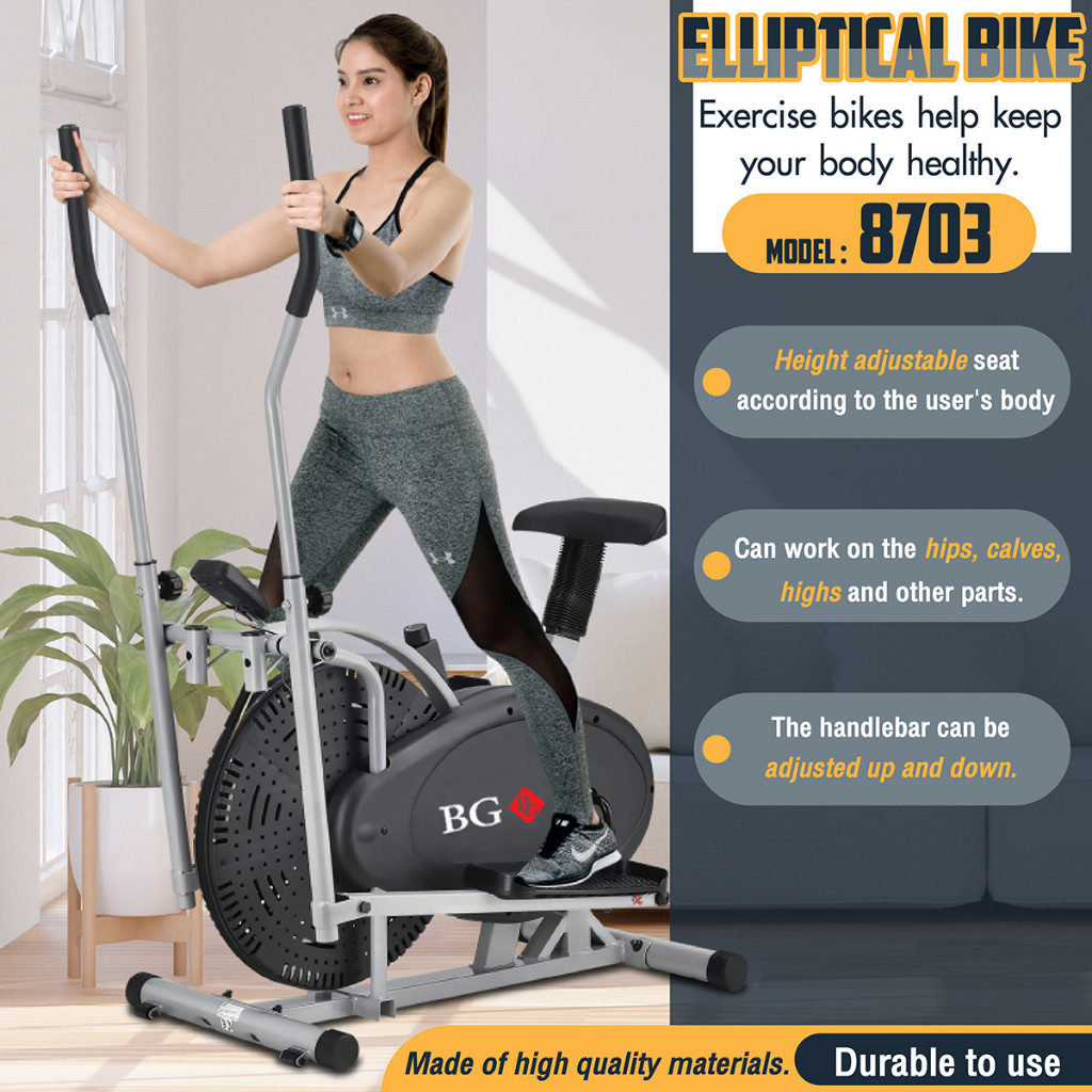 Exercise Bike Elliptical Machine, Orbitrac Bike Machine Fitness Model ...