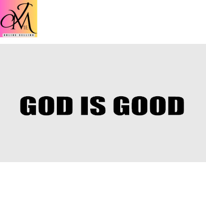 GOD IS GOOD Car Cut Out Sticker Accesories Waterproof Vinyl Decal For ...
