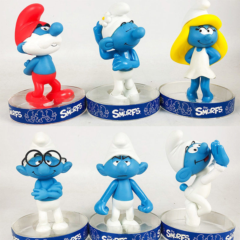 The The Smurfs The Smurfs Smurfs Clever Doll Movie Merchandise Smurfs ...