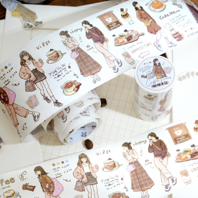 ENWEI 70mm*2m 1 Roll [Walking in the Sunshine Series] Light Retro Hand ...