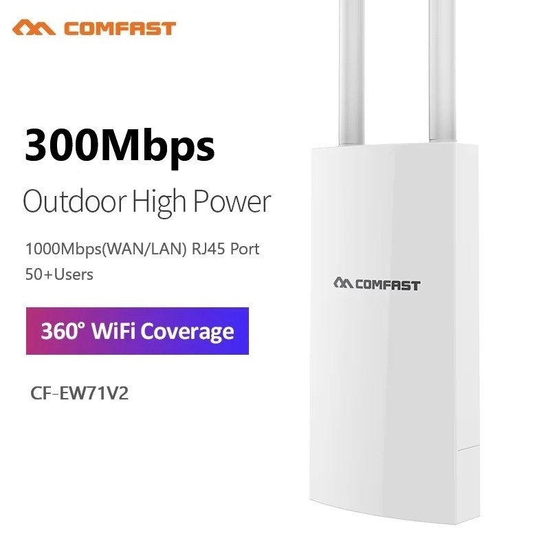 COMFAST Outdoor Access Point Wi-fi Coverage 300Mbps Hight Power Wifi ...