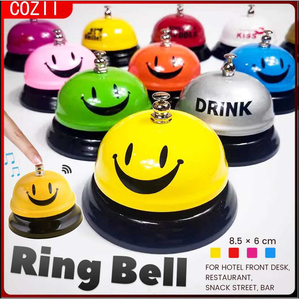 COZII Call Bell Color Alloy Desk Kitchen Hotel Counter Restaurant Ring ...