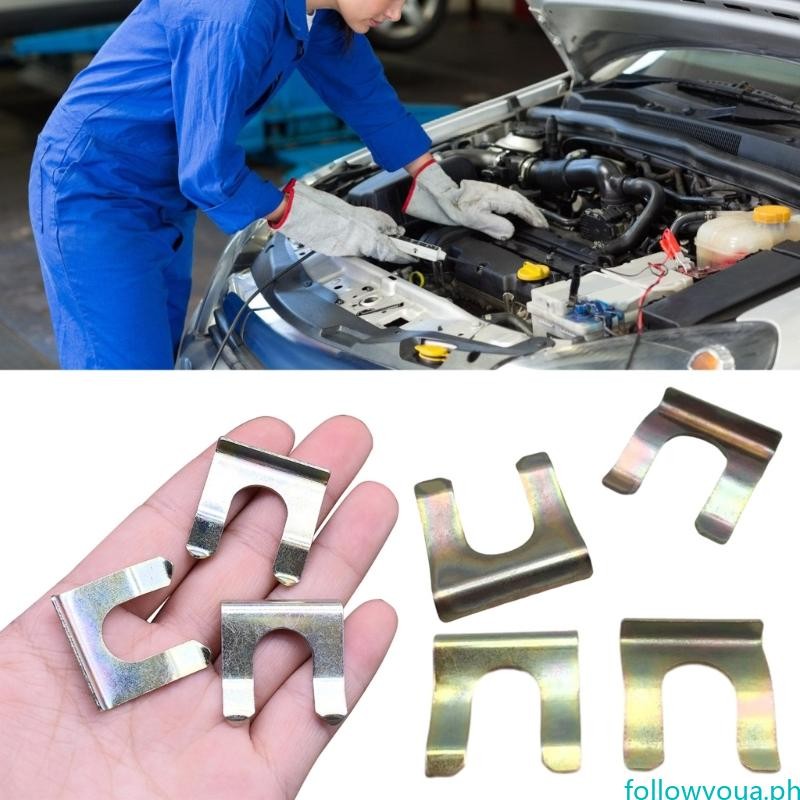 fol 20pcs Auto Brake Hose Clamps Brake Line Holders Brake Line Clamps ...