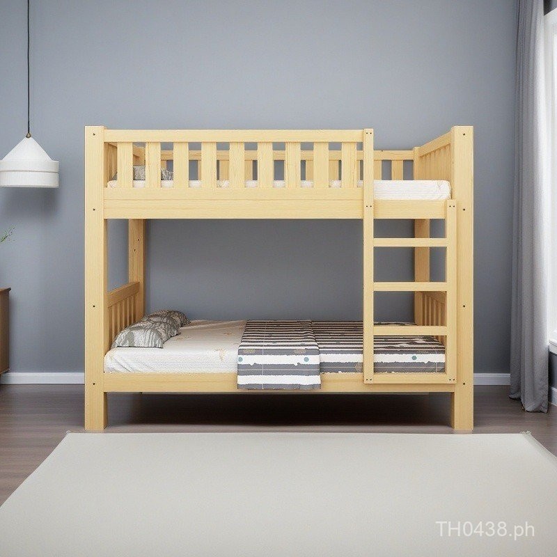 Two-Layer Bunk Bed for Home Use, Small Apartment Children's Bed, Parent ...