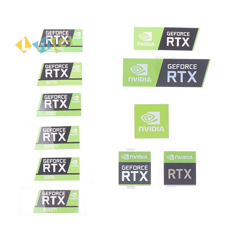 [LHG] RTX 3090TI 3080TI 3070 3060 desktop sticker laptop graphics card ...