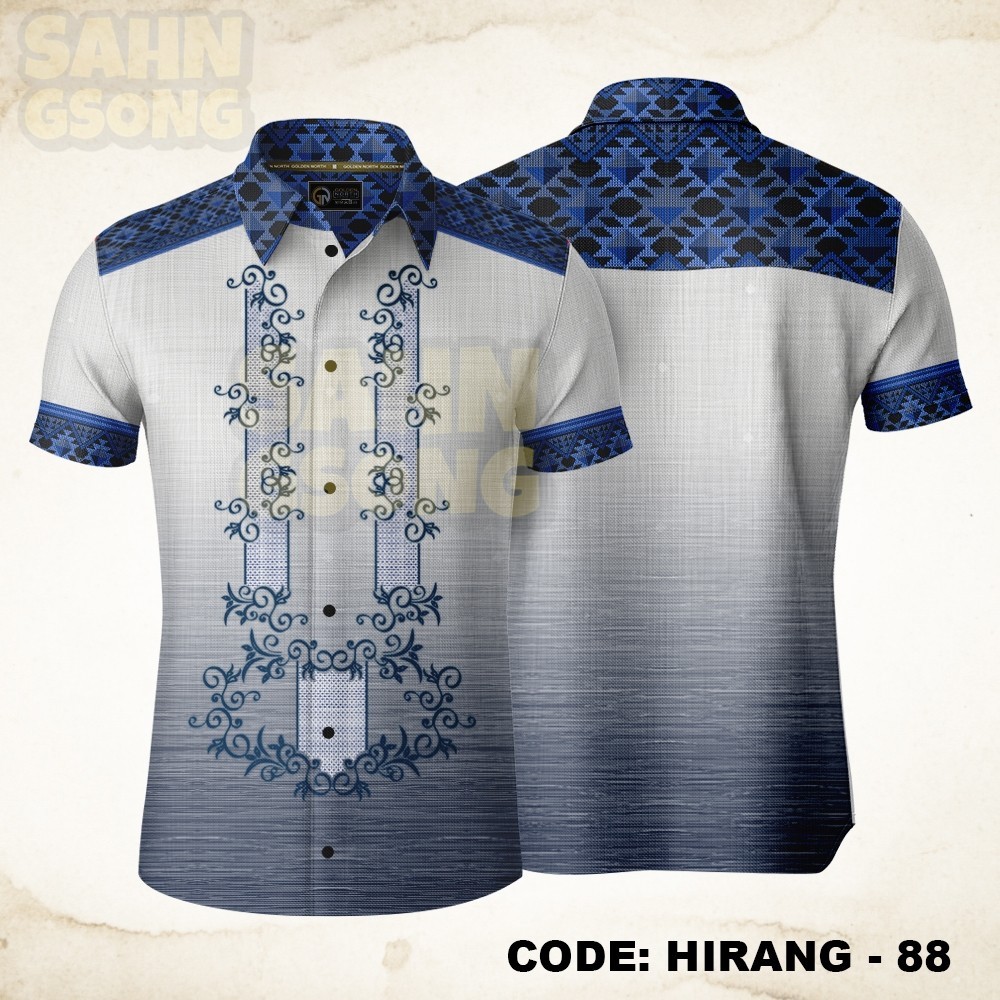 2025 Philippine Ethnic Tribal Modern Barong Full Sublimation polo ...