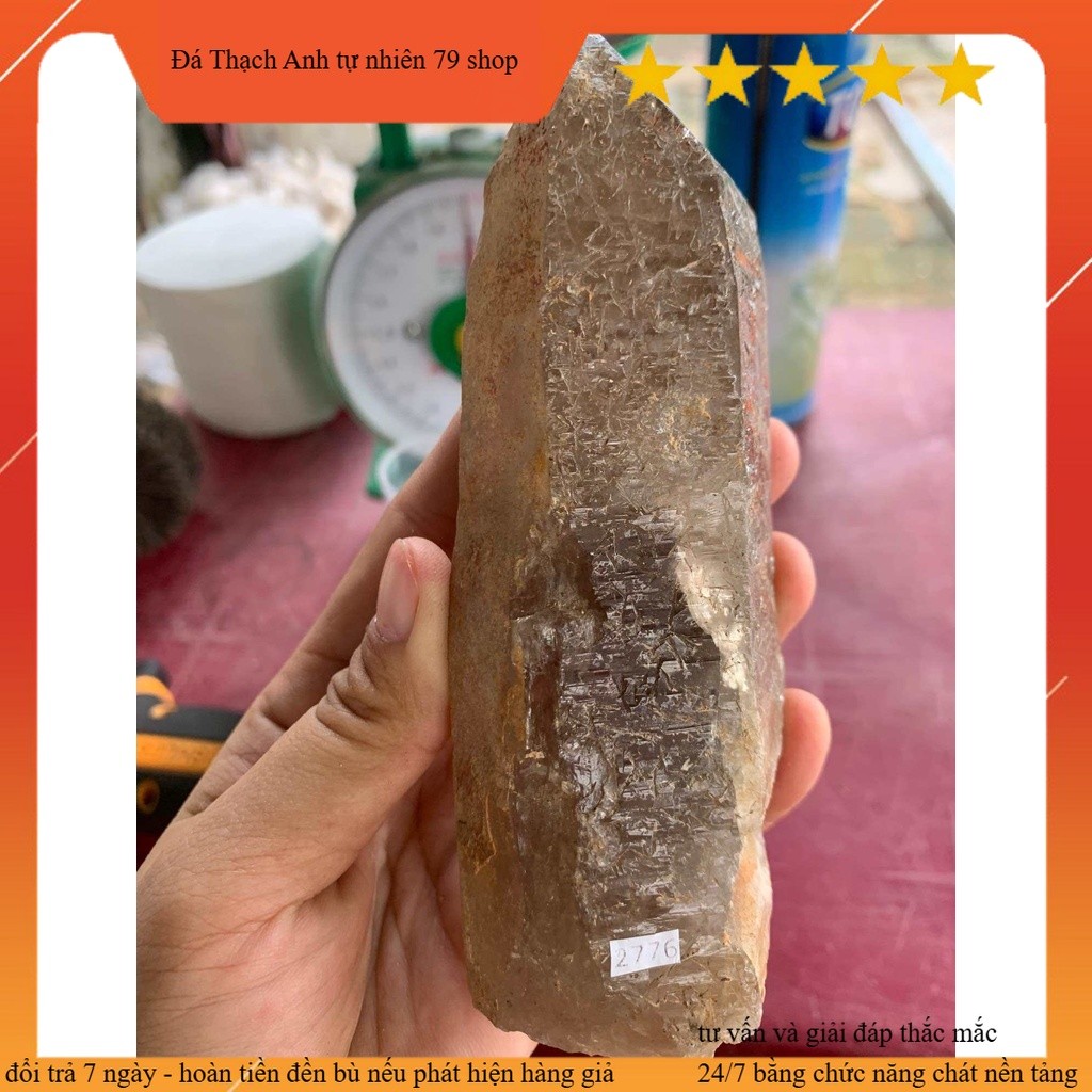 Original rough smoky quartz stone for home decoration, energy ...