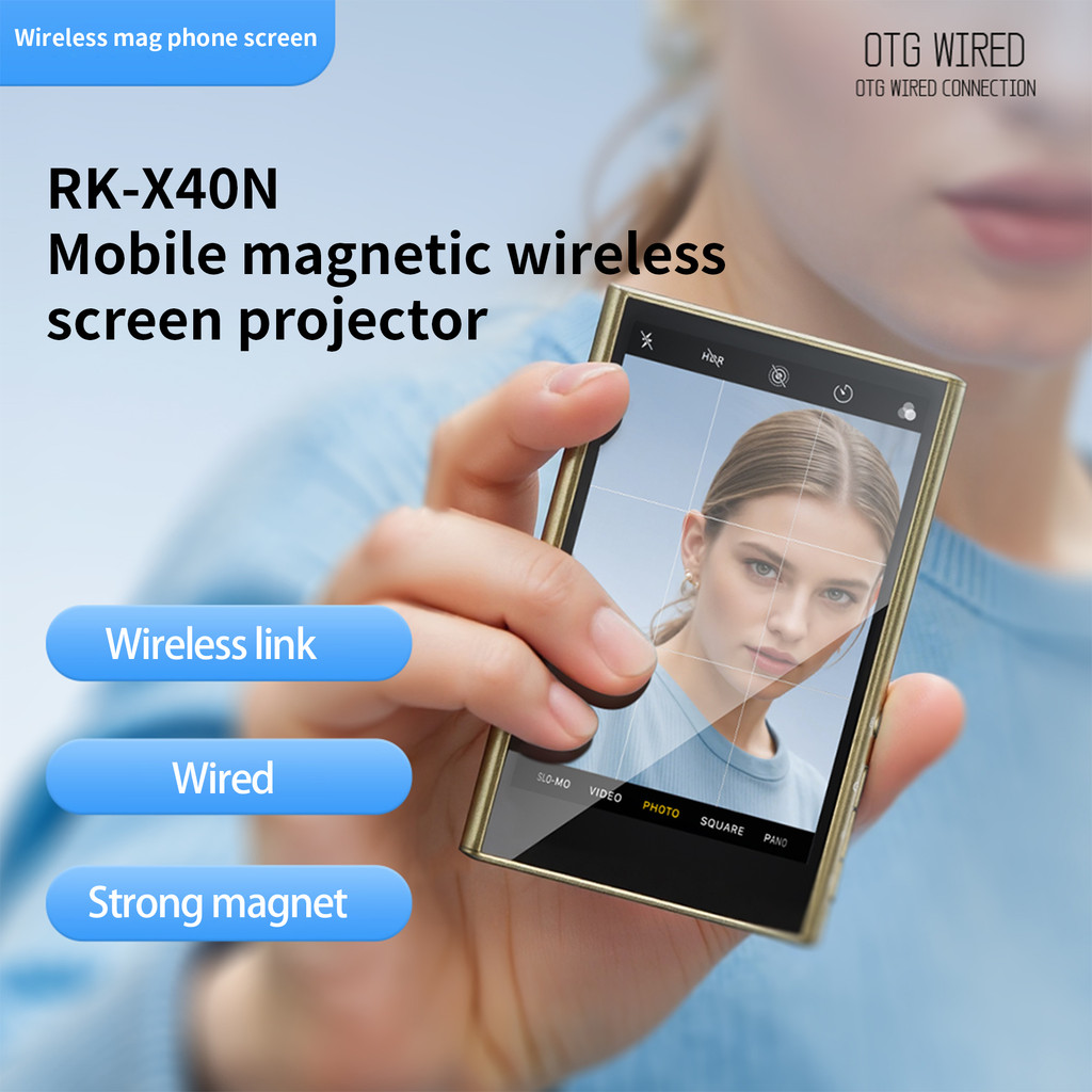 Laste hot X40N OTG Direct Connection Phone Vlog Selfie Monitor Screen ...