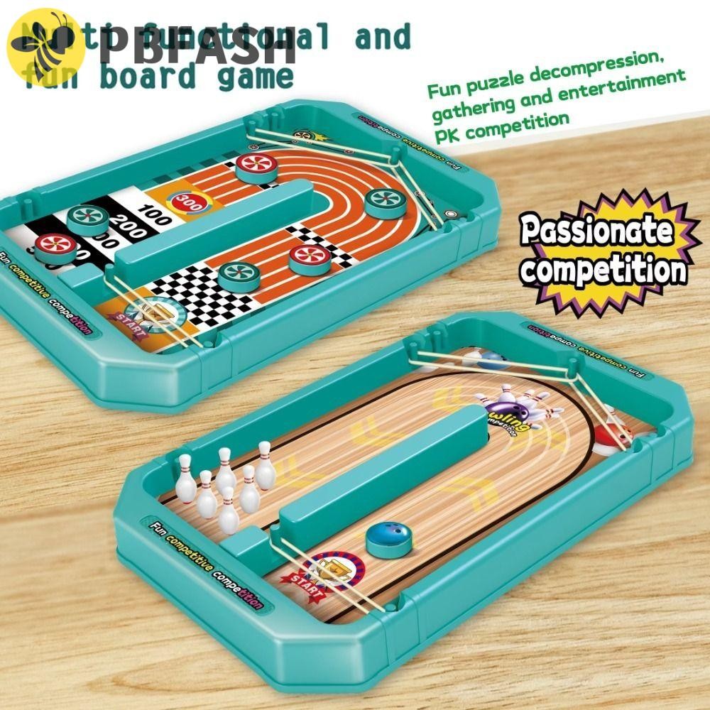 PBFASH Tabletop Foosball Game Toy, 6 in 1 Mini Desktop Battle Chess ...