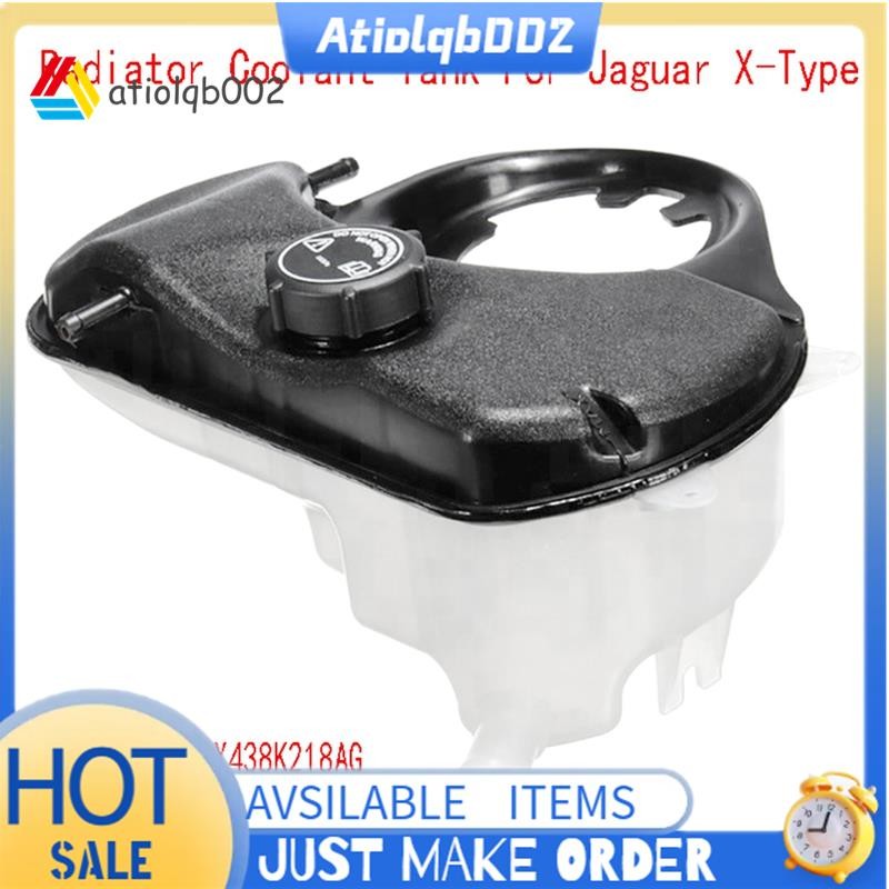 Radiator Coolant Expansion Header Tank with Cap for Jaguar X-Type ...