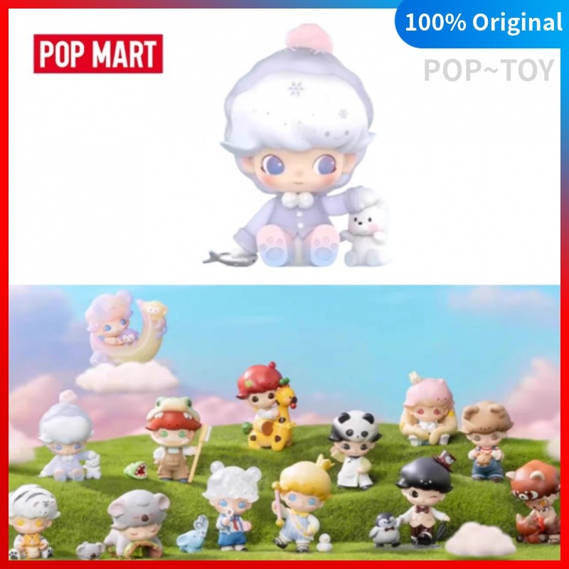 POPMART Dimoo Animal Kingdom Series Cute Figures POP MART Official [100 ...