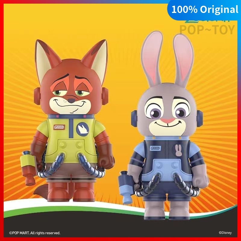 POPMART Molly Mega Space Molly Zootopia 100% Disney Limited Figures Pop ...