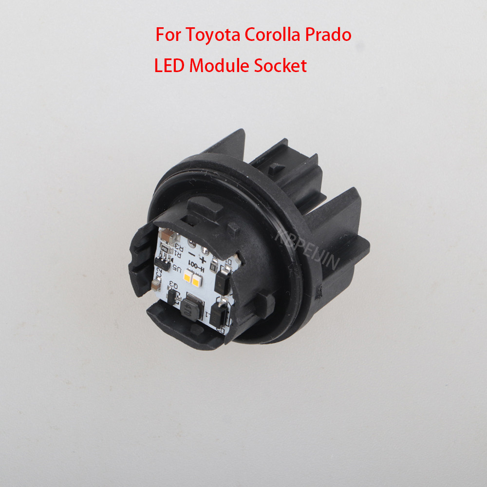1Pcs For Toyota Corolla Prado Car Light Lamp Holder LED Module Socket ...