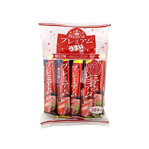 Direct from Japan Yaokin Umaibo Premium Mentaiko Flavor 10 sticks ...