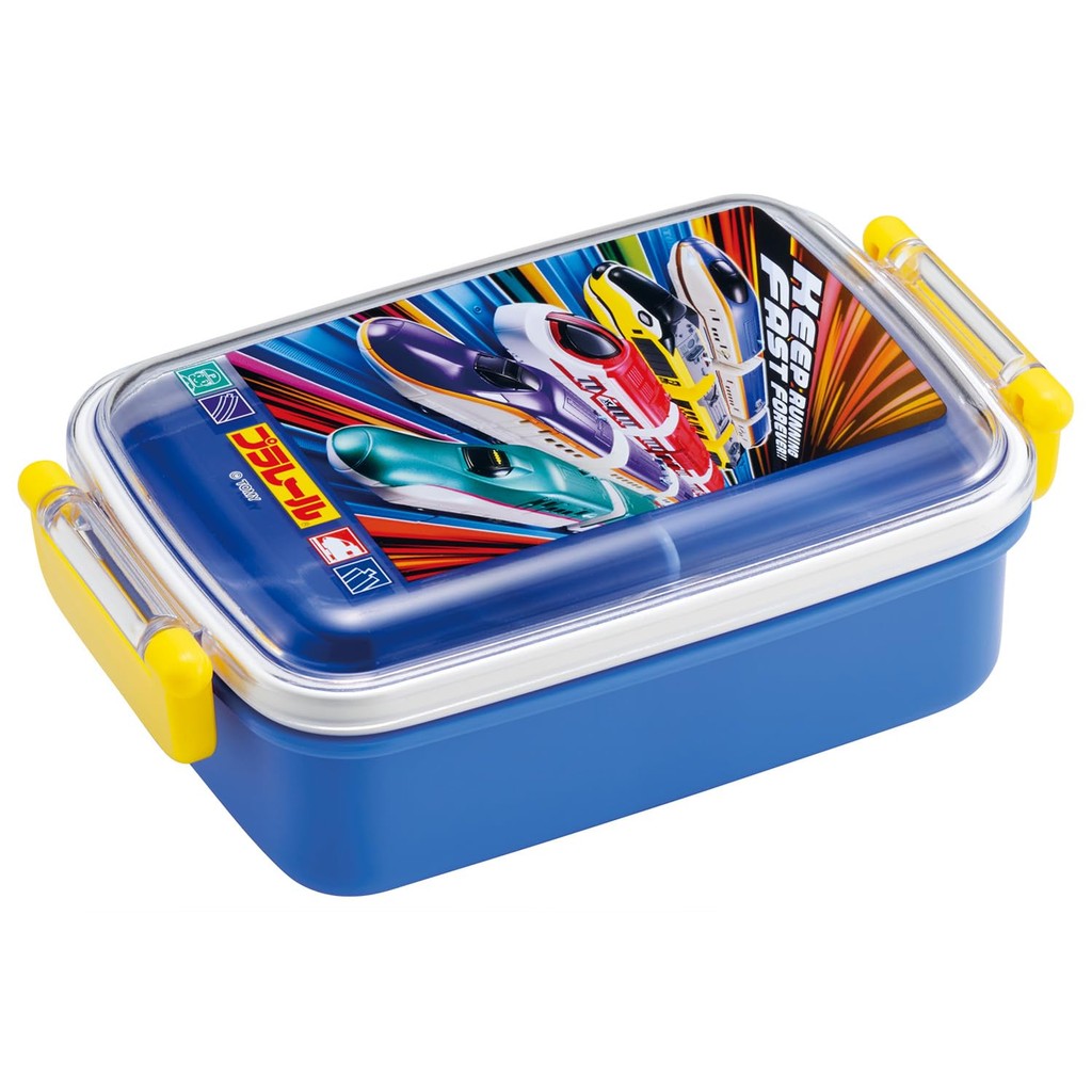 Skater Children's Bento Box, 1 Tier, 450ml, Dome Shape, Fluffy, Antibacterial, Kids Lunch, Made ...