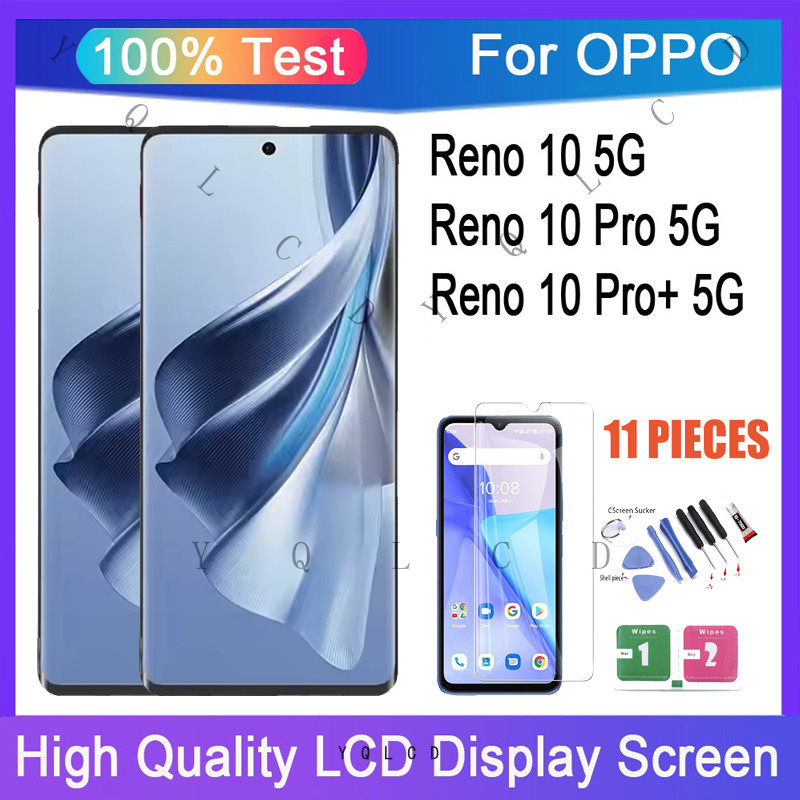 Original AMOLED OPPO Reno 10 5G Reno 10 Pro 5G Reno 10 Pro Plus 5G LCD Display Touch Screen ...
