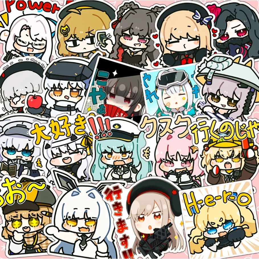 NIKKE:The Goddess of Victory sticker Rapi Red Hood self-adhesive ...