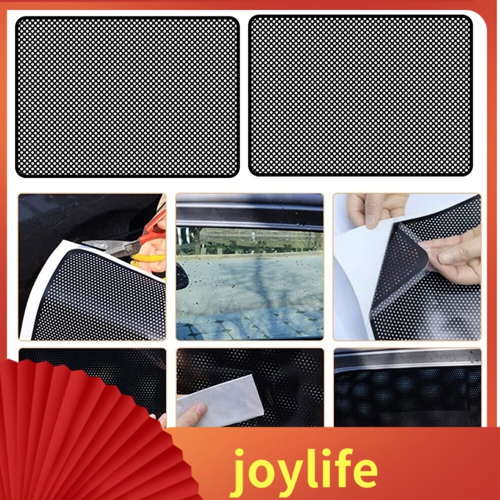 Joylife-2x Car Side Glass Sun Shade Stickers Sun Protections Glass ...