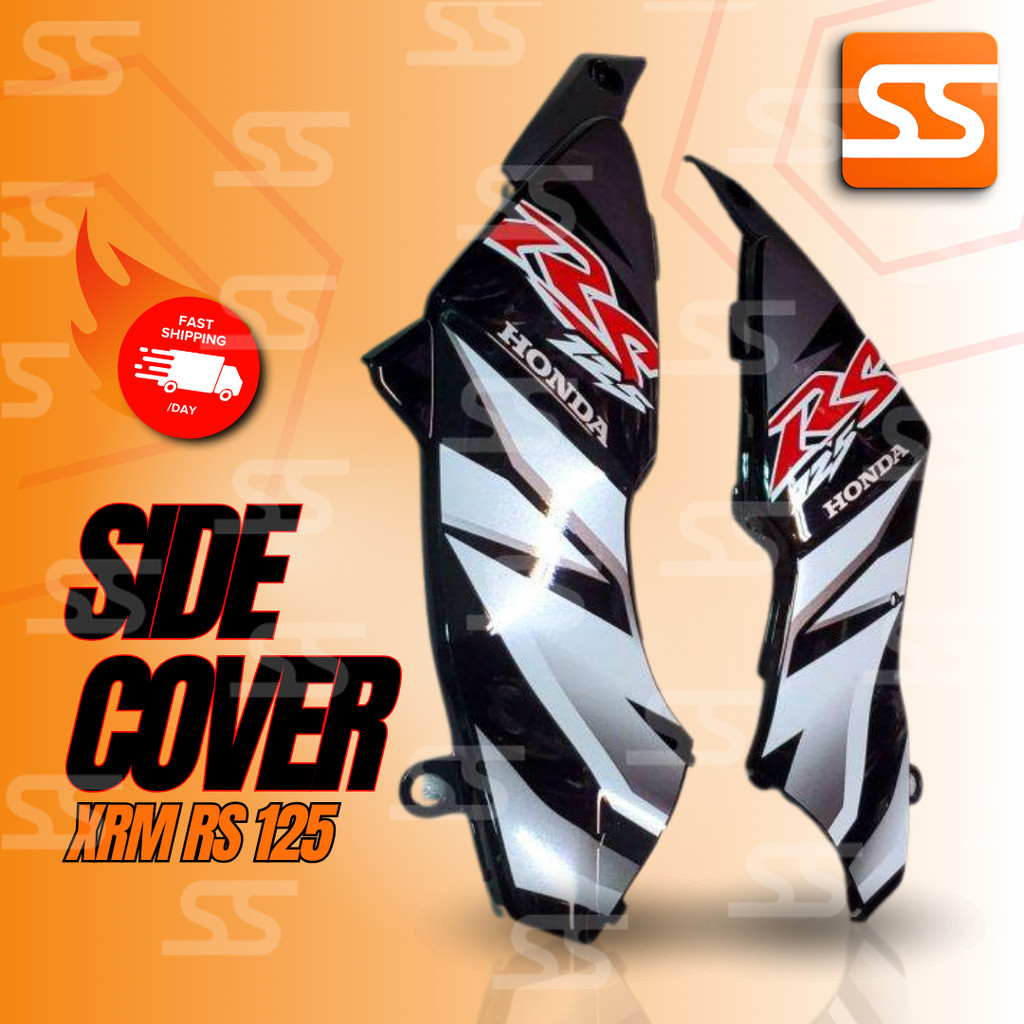 MOTORCYCLE SIDE COVER FAIRINGS FOR XRM RS 125 | Shopee Philippines