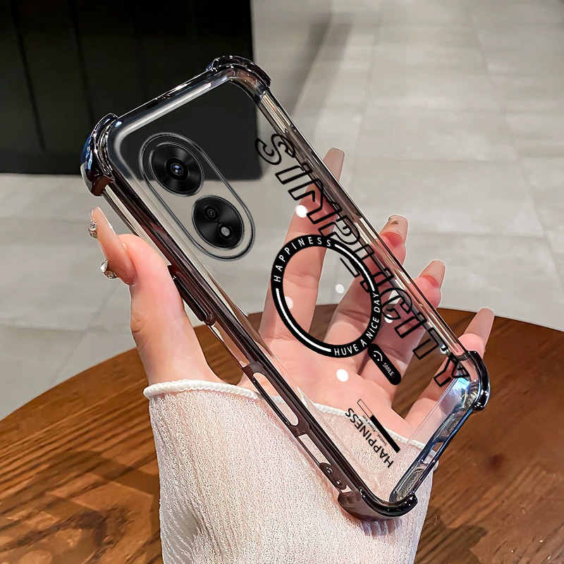 Alphabet 】Casing OPPO A60 phone case Anti drop four corner silicone ...