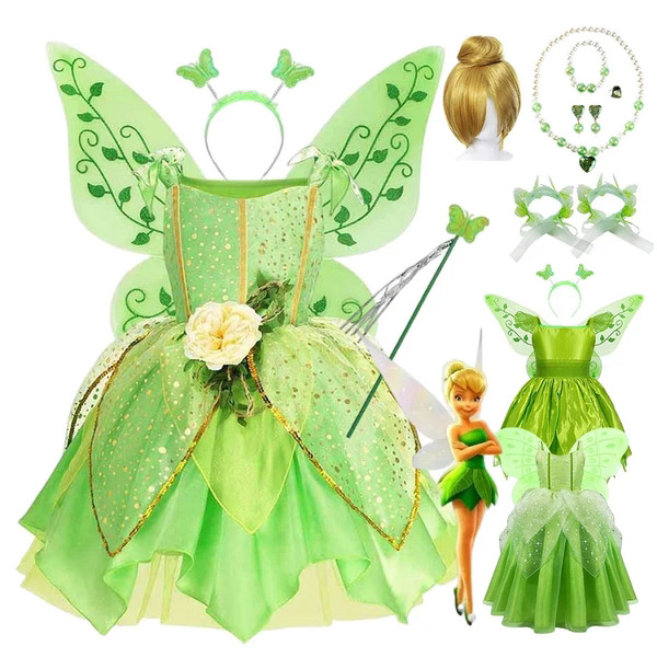 tinkerbell costume tinkerbell costume for kids set tinkerbell costume ...