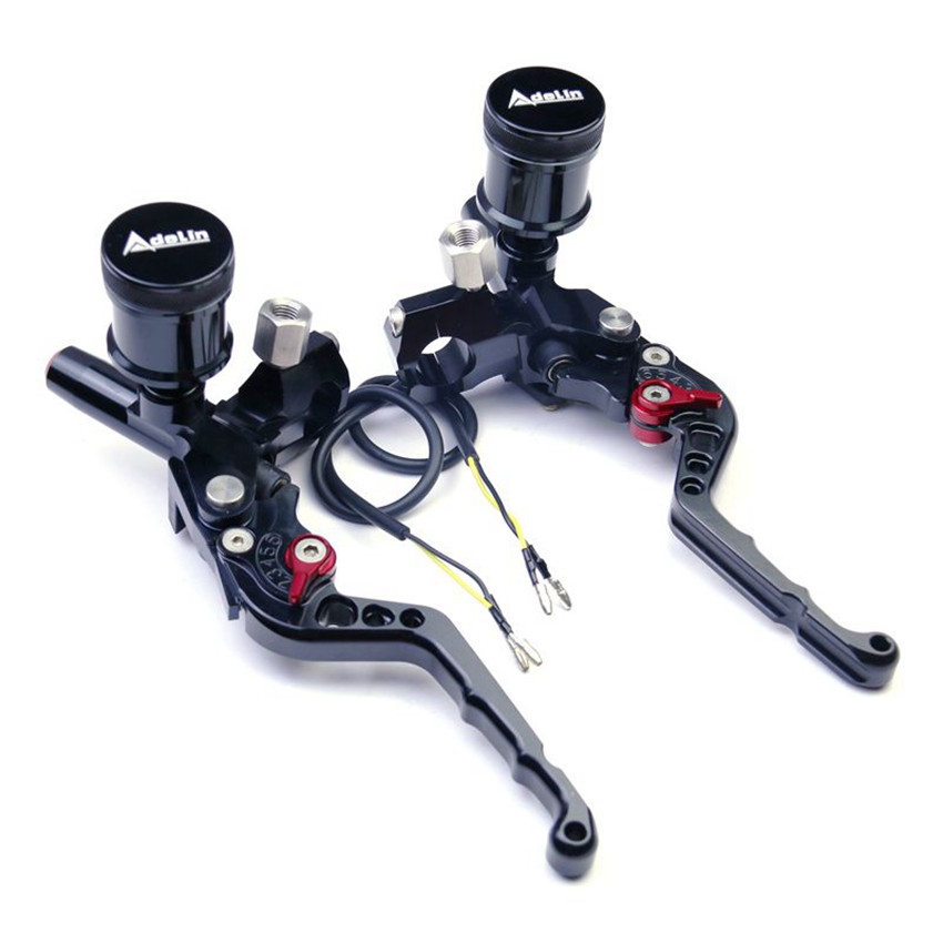 ADELIN PX2 motorcycle brake master cylinder lever CNC 7/8" 22mm pump ...