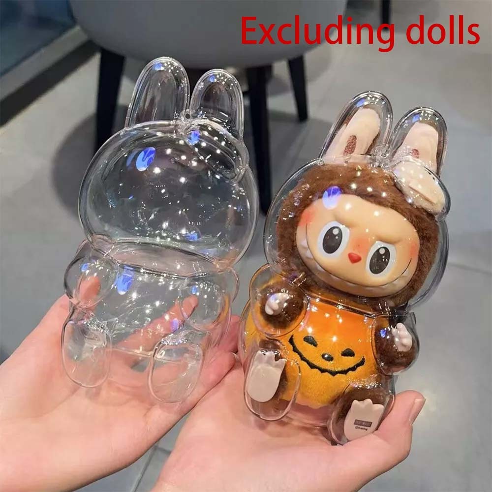 POPMART Bubble Mart LABUBU Third Generation Transparent Protective ...