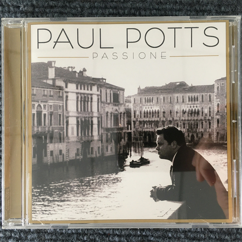 保罗帕兹 星光奇迹 Paul Potts Passione (Unsealing ) yang . CD and paper pages ...