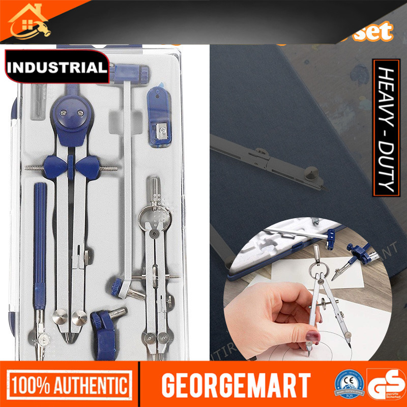 7PCS/set Professional Drawing Compass Kit with Extension Bar for ...